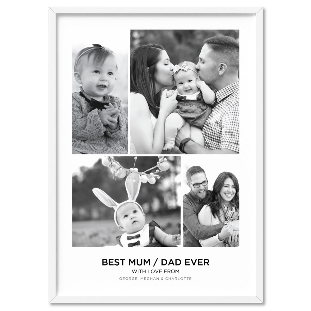Custom Mom/Dad Print. Mother's/Father's Day Gift Design – Print and Proper®