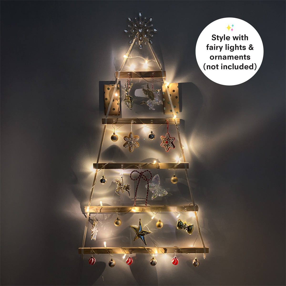 Wooden Wall Hanging Christmas Tree – Australian Made – Print and Proper®