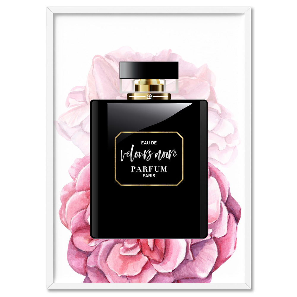 Perfume Bottle Wall Art Print. Floral Poster Print. Home Art – Print ...