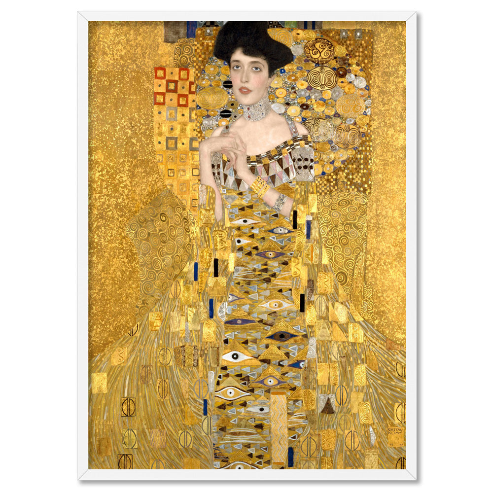 GUSTAV KLIMT - Portrait of Adele Bloch-Bauer I Art Print – Print and ...
