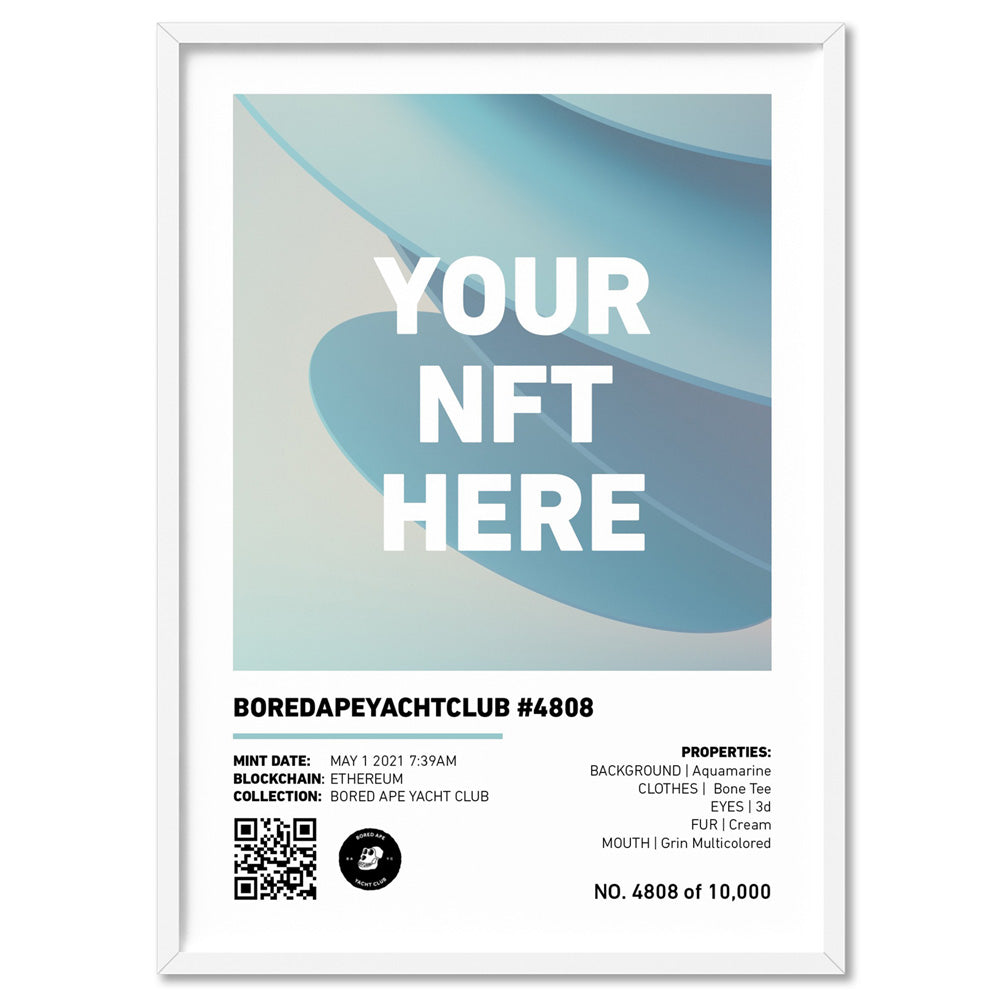 Custom NFT Artwork Printing - High-Quality Frames or Posters – Print ...